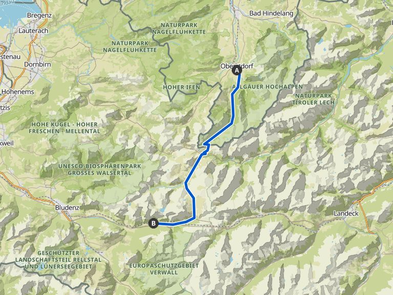 Alpencross Joe-Route 2024 - Tag 1 - Oberstdorf-Dalaas | Mountainbike ...
